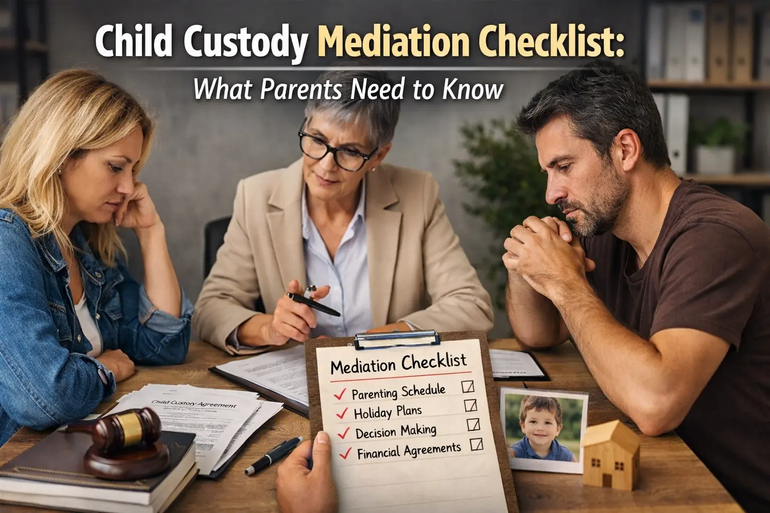Child Custody Mediation Checklist: What Parents Need to Know | Mediate ...